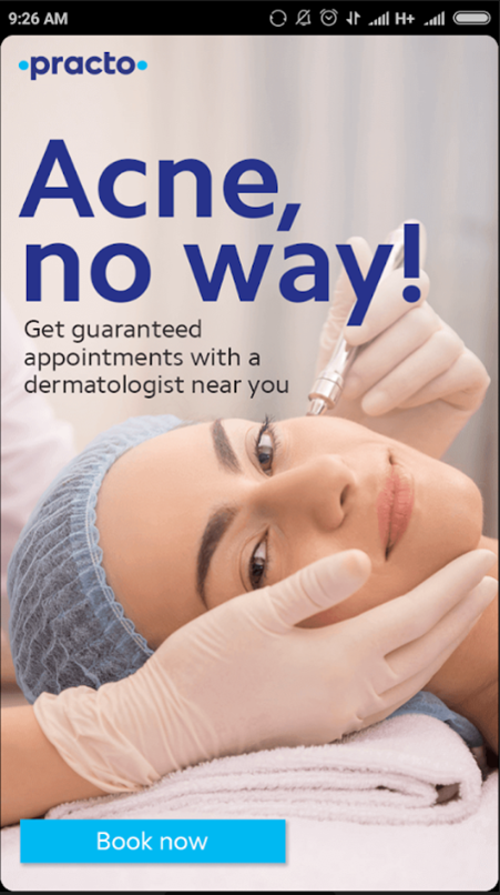 Practo Used Digital Medium To Generate Brand Awareness & Website Traffic