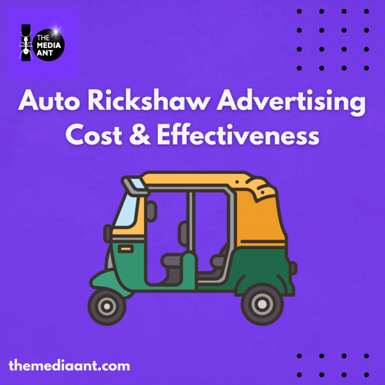 Auto Rickshaw Advertising Cost | Auto Branding India