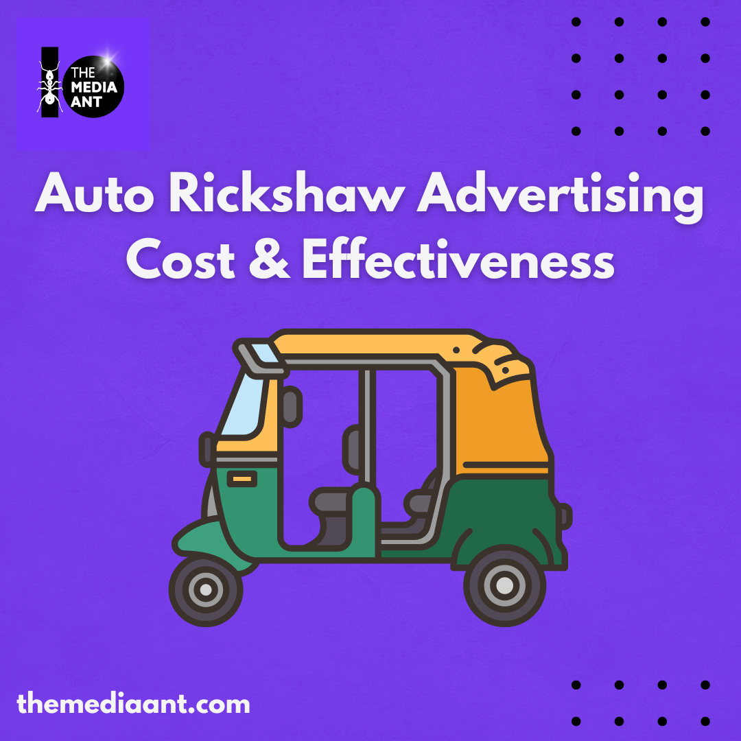 Auto Rickshaw Advertising Cost | Auto Branding India