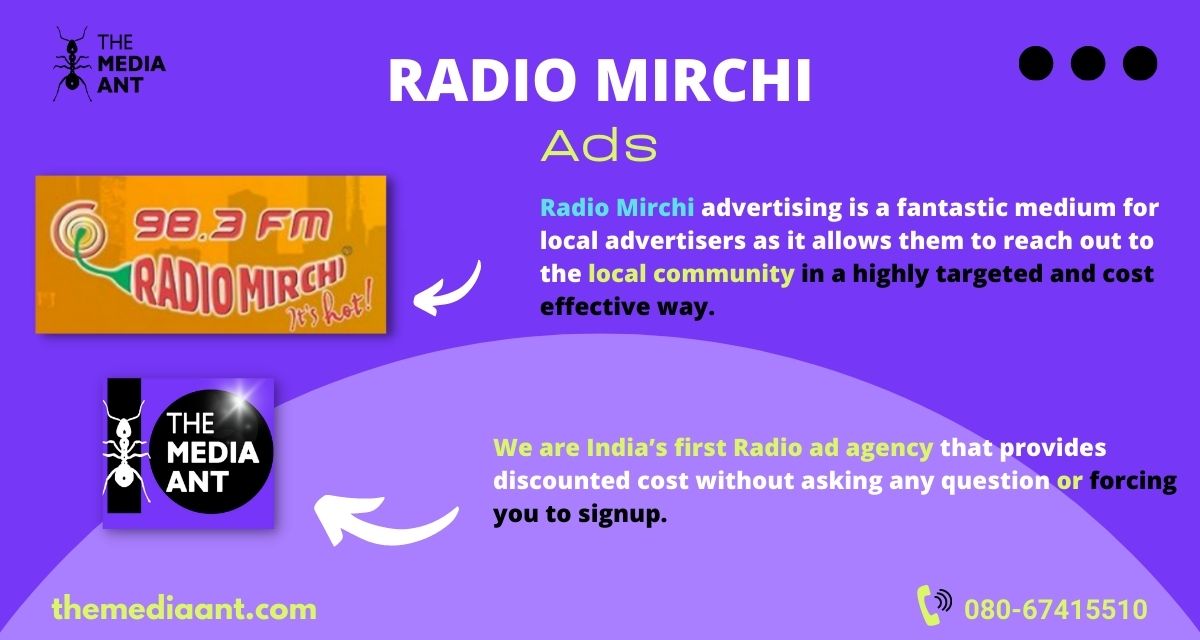 Radio Mirchi Advertising | Radio Mirchi Ads Rate