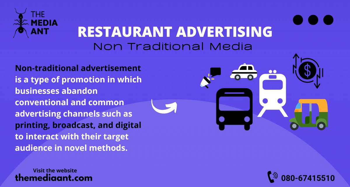Restaurant Advertising In Non Traditional Media | Restaurant Ads