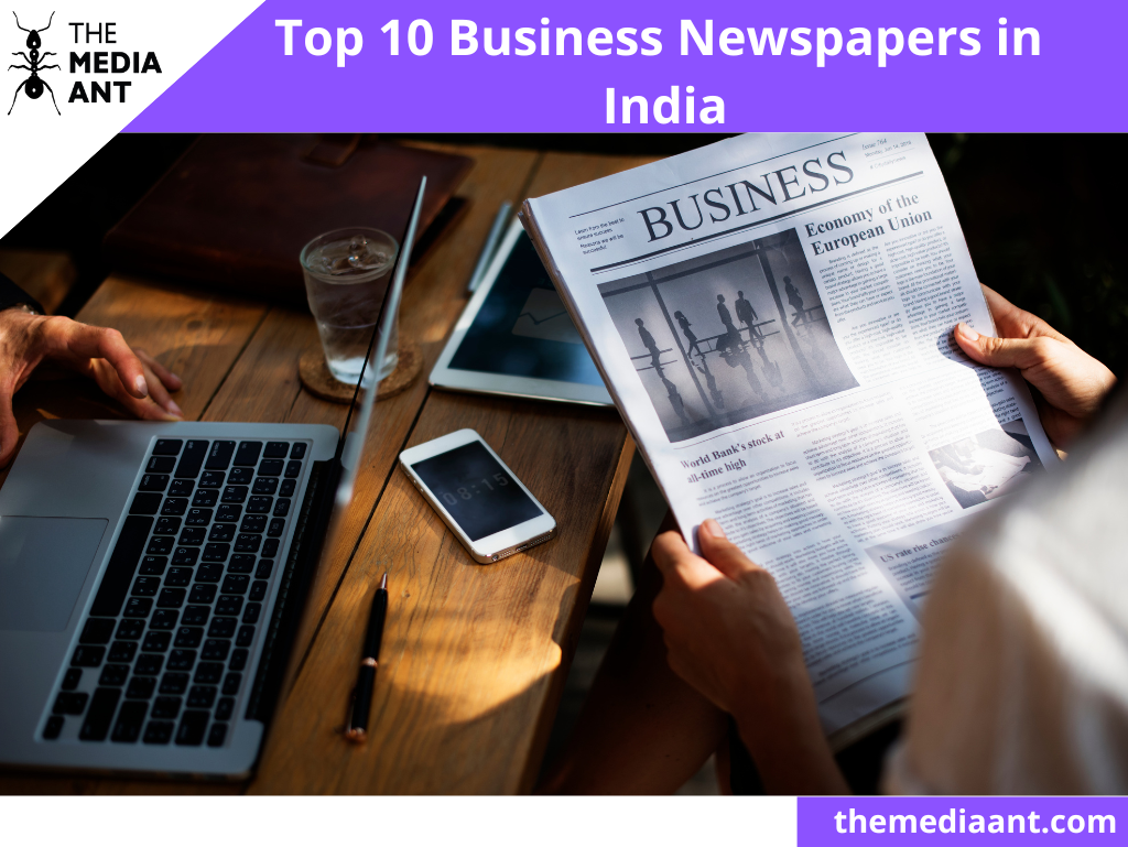 Top 10 Business Newspapers in India- IRS Readership
