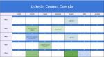 Download LinkedIn Content Calendar - The Media Ant