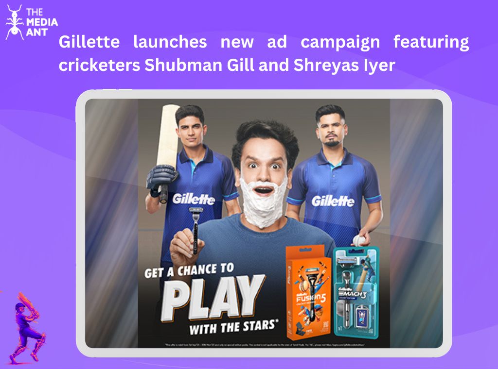Gillette launches new ad campaign featuring cricketers Shubman Gill and ...