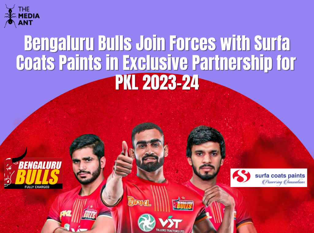 Bengaluru Bulls Join Forces with Surfa Coats Paints in Exclusive Partnership for PKL 2023-24