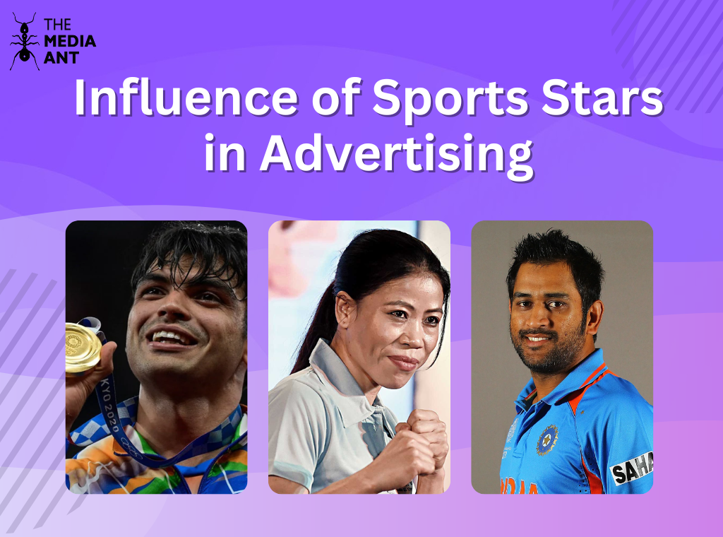 Influence of sports stars in advertising