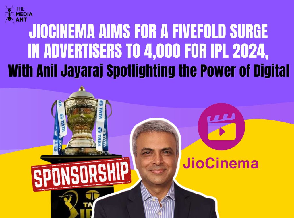 JioCinema aiming to grow by fivefold in IPL 2024