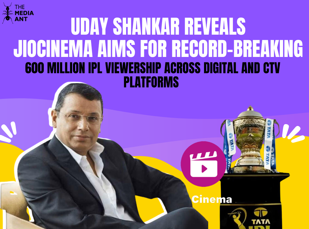 JioCinema Aims for Record-Breaking 600 Million IPL Viewership