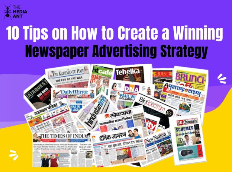 10 Tips to Create a Winning Newspaper Advertising Strategy
