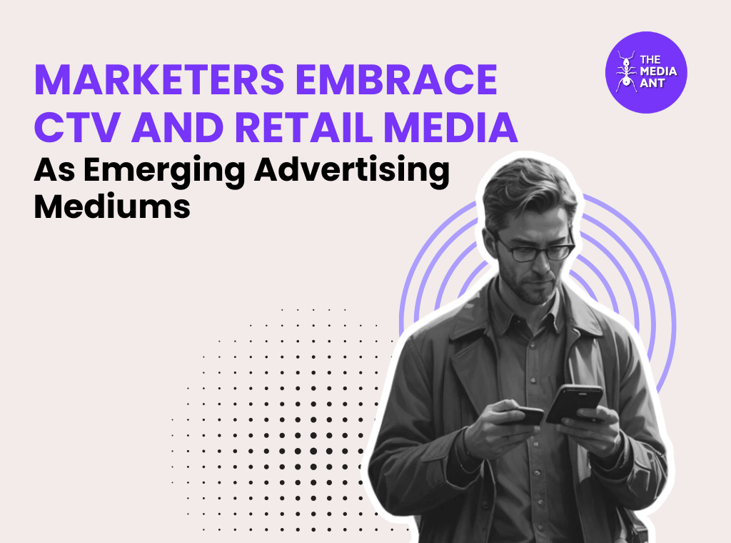 Marketers Embrace CTV and Retail Media as Emerging Advertising Mediums